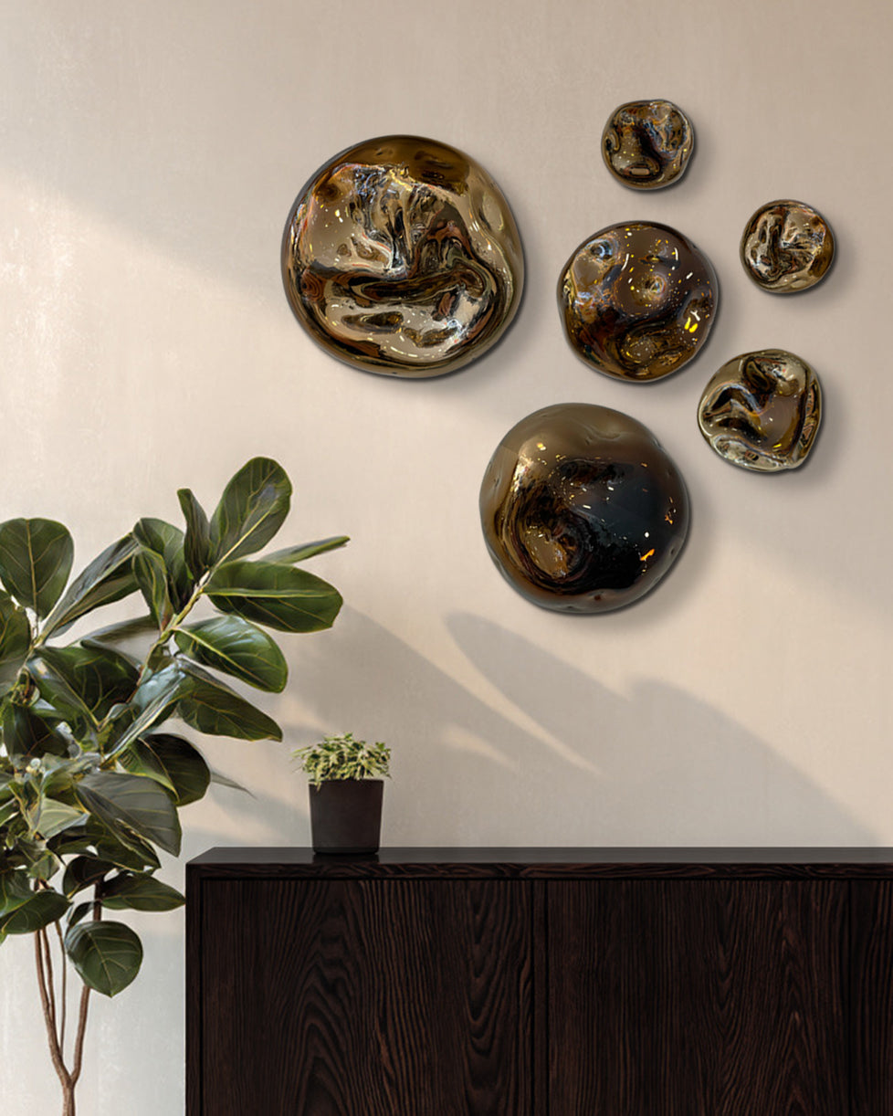 SET BOTONES PICASSO 6 PZAS – Dizzeño Art Glass